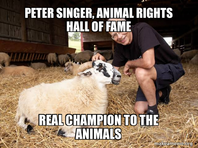 Peter singer, Animal rights hall of fame Real Champion to the animals ...