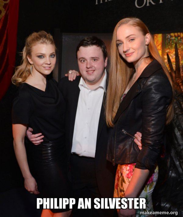 Philipp an Silvester - Good Luck John Meme Generator