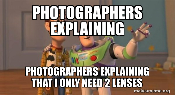 photographers explaining photographers explaining That i only need 2 ...