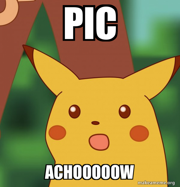 pic achooooow - Surprised Pikachu Meme Generator