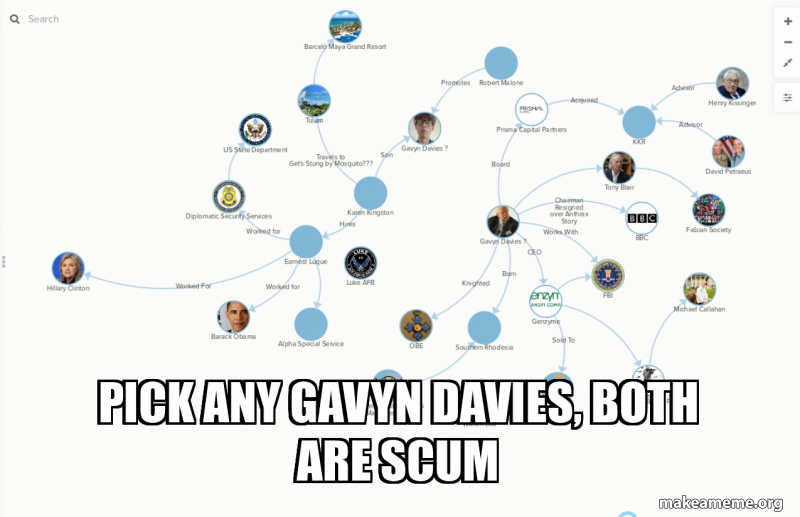 PICK ANY GAVYN DAVIES, BOTH ARE SCUM Meme Generator