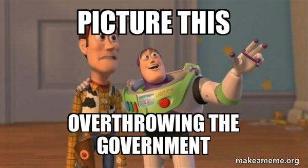 picture this overthrowing the government - Buzz and Woody (Toy Story ...
