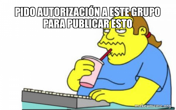 Pido autorización a este grupo para publicar esto - Worst Apocalypse ...