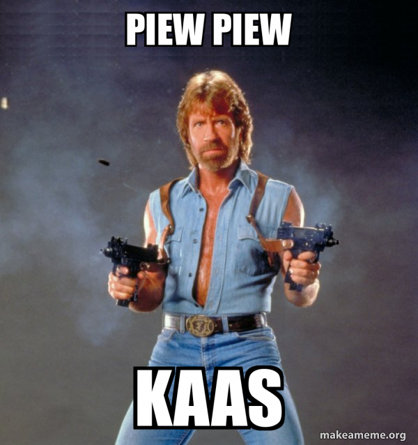 piew piew kaas - Chuck Norris Meme Generator