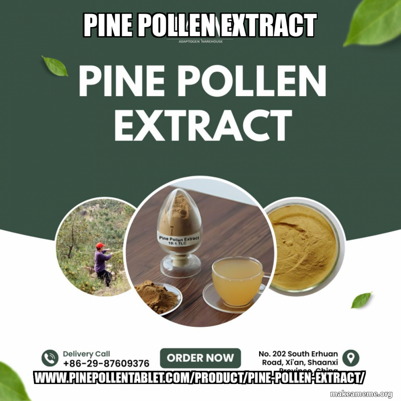 pine pollen extract www.pinepollentablet.com/product/pine-pollen-extract/ - Harness the power of ...