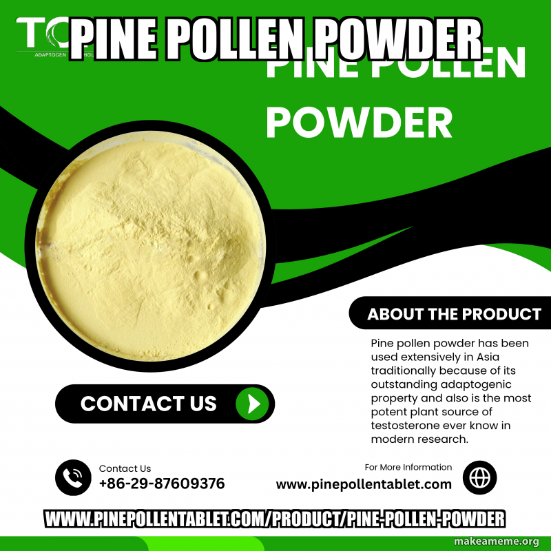 pine pollen powder www.pinepollentablet.com/product/pine-pollen-powder ...