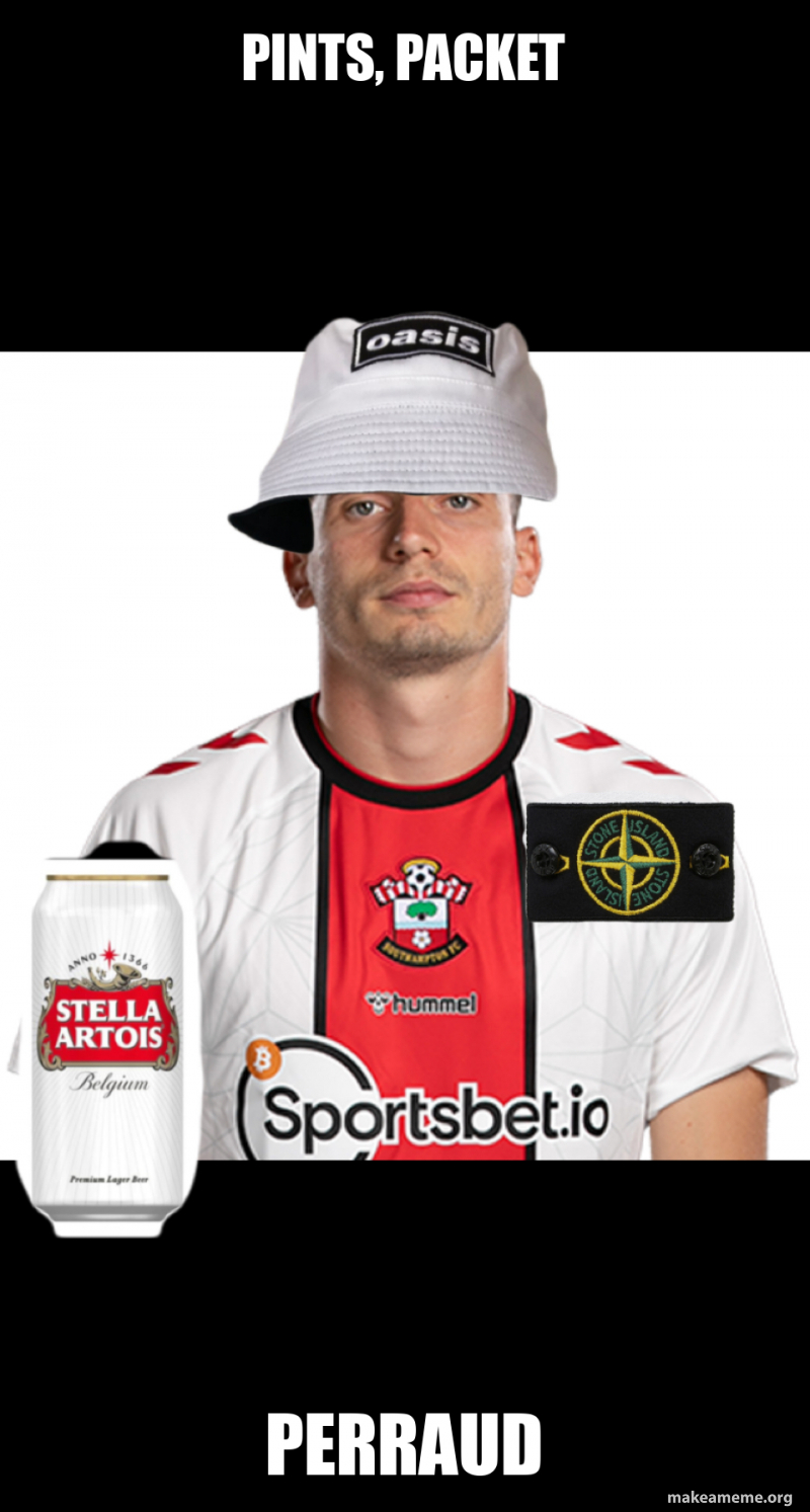 PINTS, PACKET PERRAUD Meme Generator
