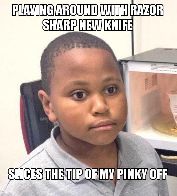 Sharp Memes One Sharp Corner And It's Done 💀 Credit: