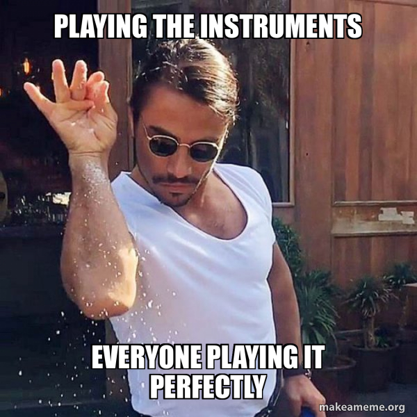 playing the instruments everyone playing it perfectly - SaltBae or Salt ...