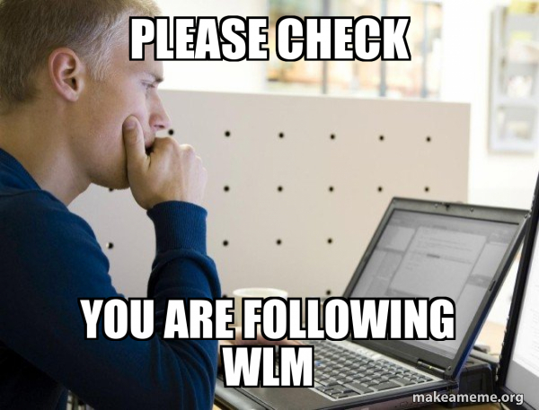 Please check you are following WLM - Programmer Meme Generator