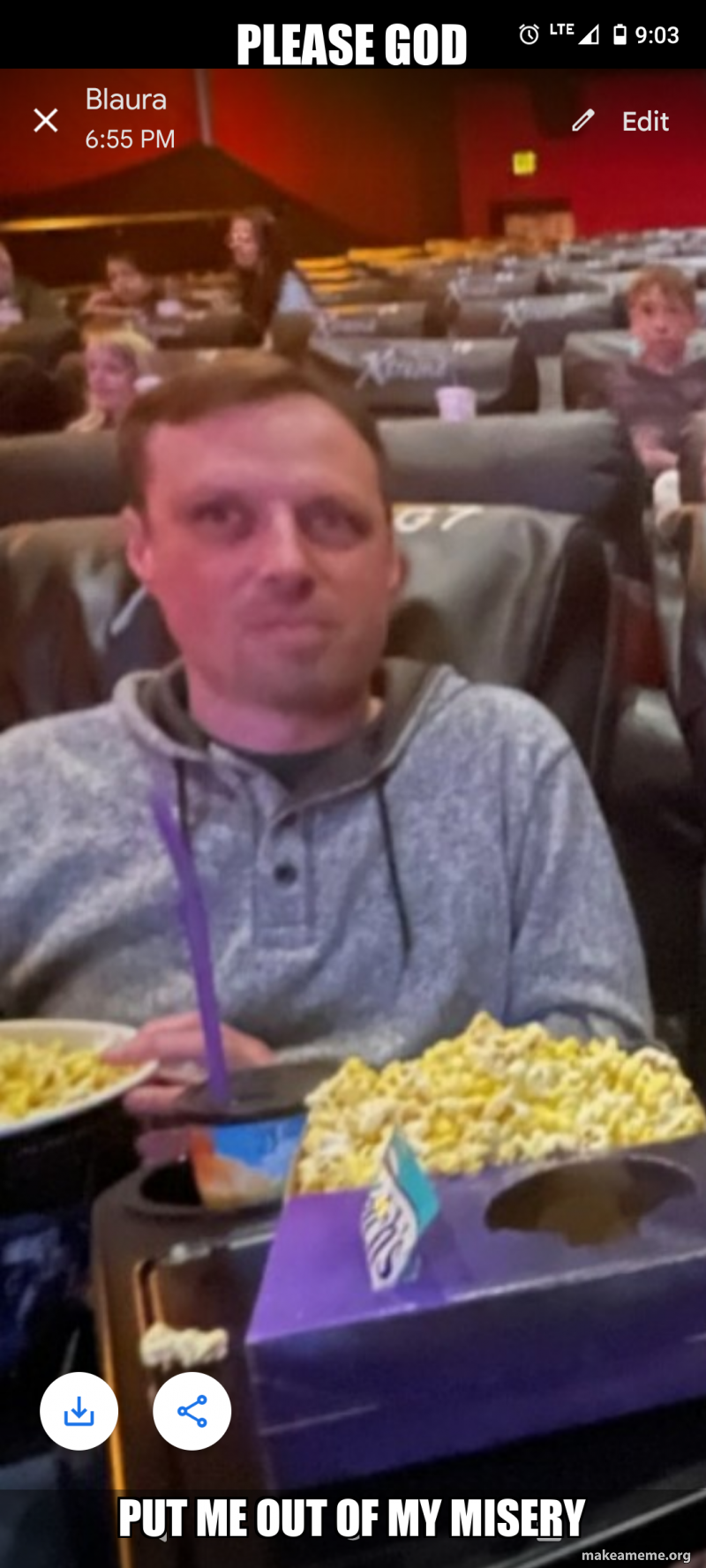 Please god Put me out of my misery Meme Generator