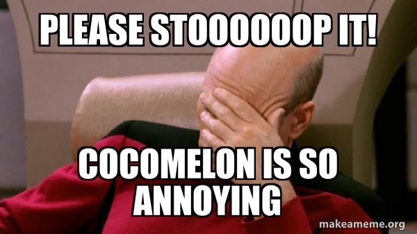 Please stoooooop It! cocomelon is so annoying - Picard Facepalm Meme ...