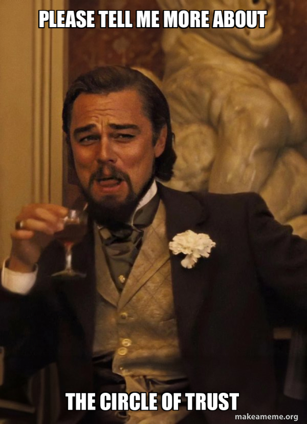 Please tell me more about The circle of trust - Leonardo DiCaprio ...