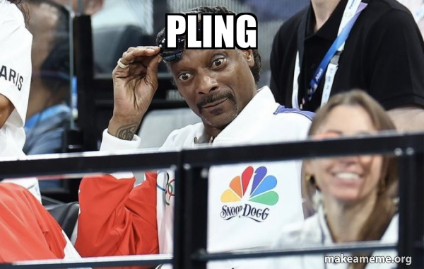PLING - Snoop Dogg Sunglasses at Olympics Meme Generator