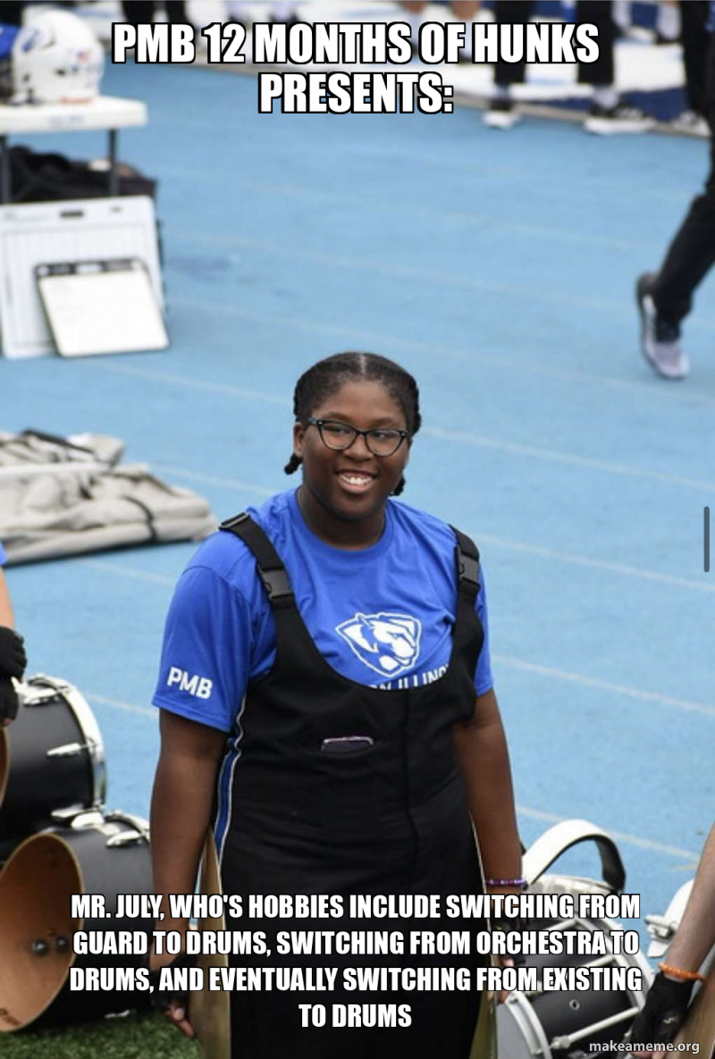 Pmb 12 months of hunks presents: Mr. July, who's hobbies include ...