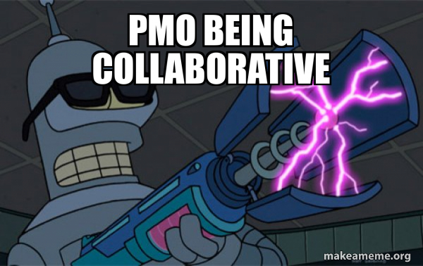 PMO being collaborative - Blasting Bender Meme Generator
