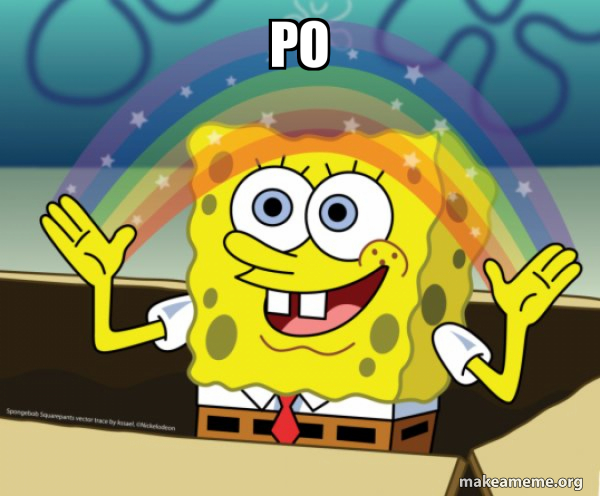 PO - Rainbow SpongeBob Meme Generator