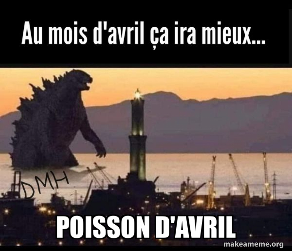 Poisson d'Avril Meme Generator
