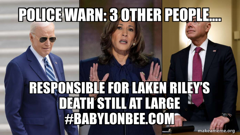 Police Warn: 3 Other People.... Responsible For Laken Riley’s Death ...