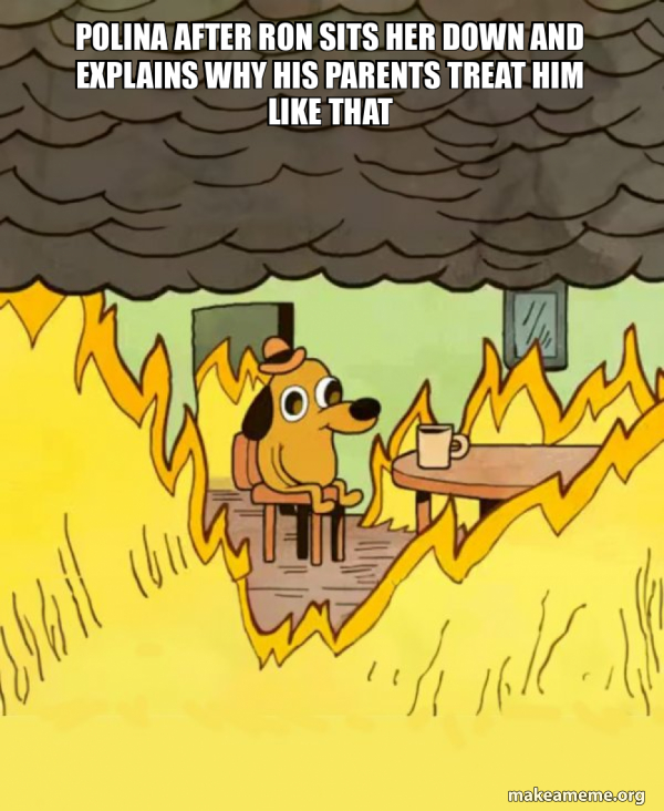 Polina after Ron sits her down and explains why his parents treat him ...