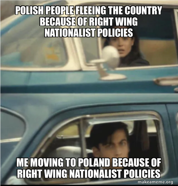 Polish people FLEEING the country because of right wing nationalist ...