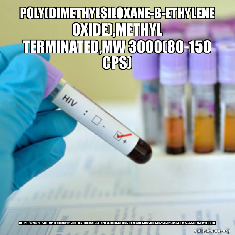Poly(dimethylsiloxane-b-ethylene oxide),methyl terminated,mw 3000(80 ...