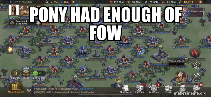 pony had enough of fow Meme Generator