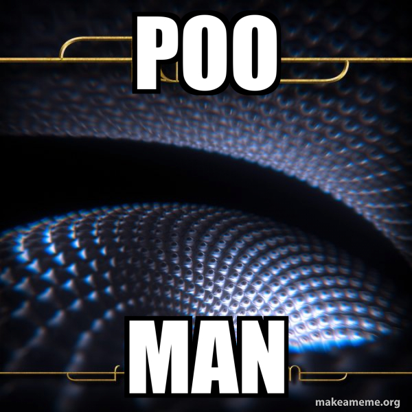 Poo Man - Tool Fear Inoculum Meme Generator
