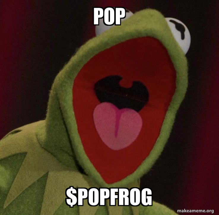POP $POPFROG Meme Generator