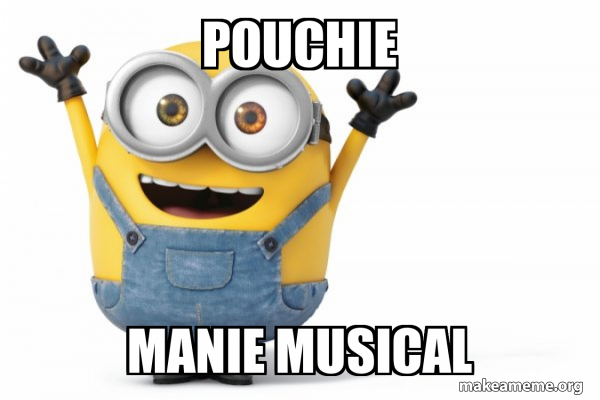 pouchie manie musical - Happy Minion Meme Generator