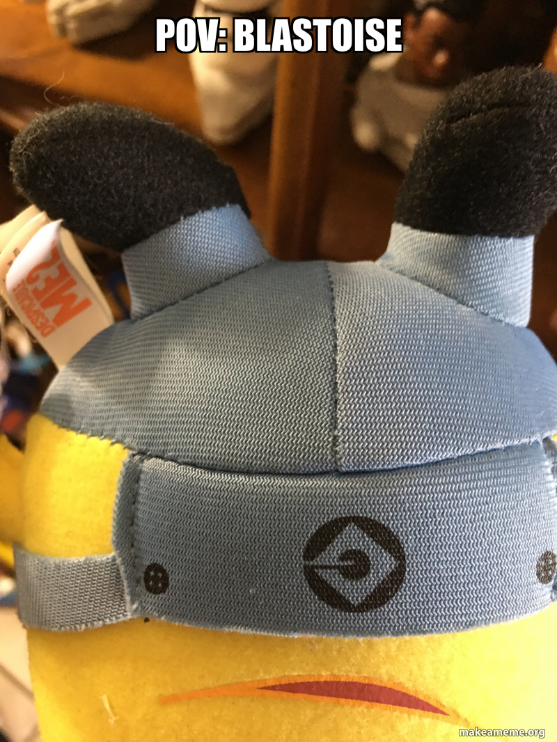 POV: Blastoise Meme Generator