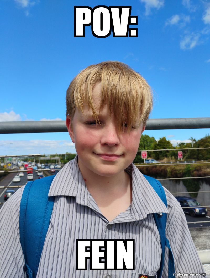 POV: Fein Meme Generator