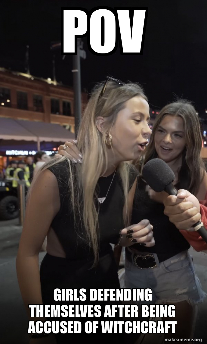 pov Girls defending themselves after being accused of witchcraft - Hawk ...