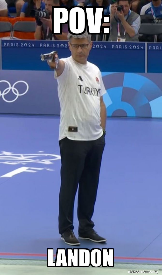 POV: Landon - Yusuf Dikec Meme Generator