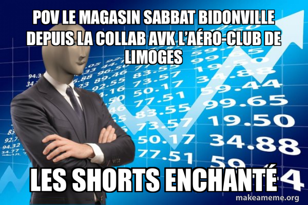 Pov le magasin sabbat bidonville depuis la collab avk l’aéro-club de ...