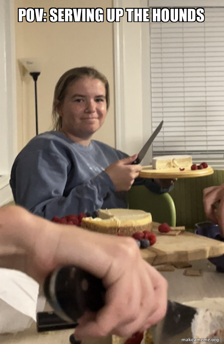 pov: Serving up the hounds Meme Generator