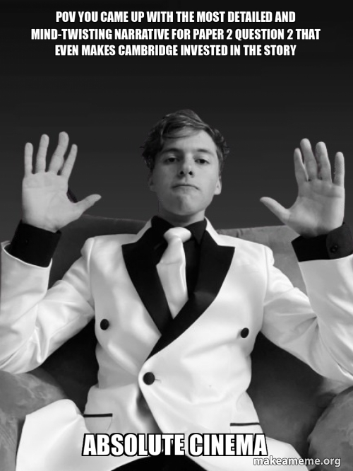 pov you came up with the most detailed and MIND-TWISTING narrative for ...