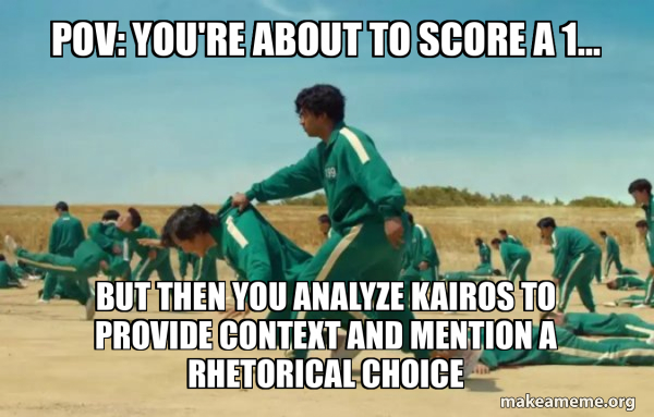 POV: you're about to score a 1... but then you analyze kairos to ...