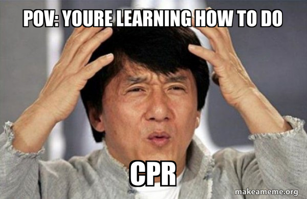 pov: youre learning how to do CPR - Jackie Chan Why? Meme Generator