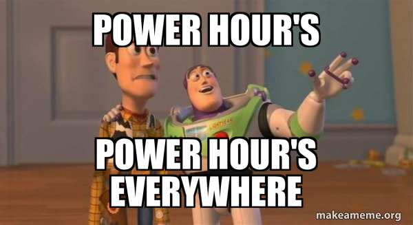 Power Hour's Power Hour's Everywhere - Buzz and Woody (Toy Story) Meme ...