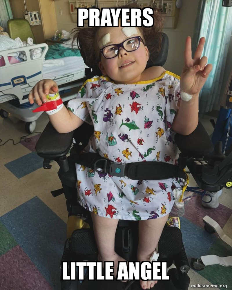 Prayers Little Angel Meme Generator