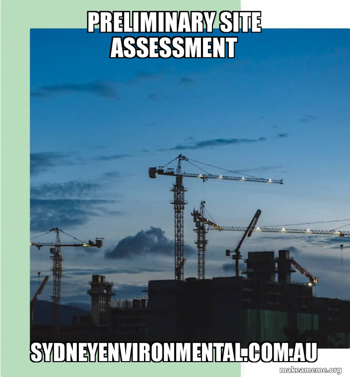 preliminary site assessment sydneyenvironmental.com.au - Preliminary ...