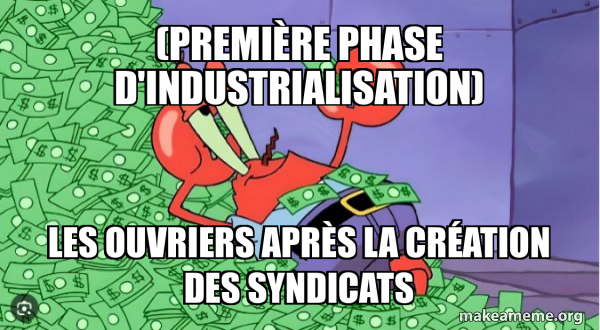 (Première phase d'industrialisation) les ouvriers après la création des ...