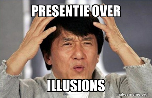 presentie over illusions - Jackie Chan Why? Meme Generator