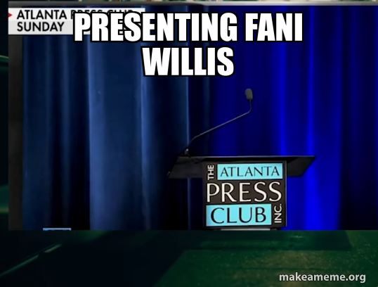 presenting Fani willis Meme Generator