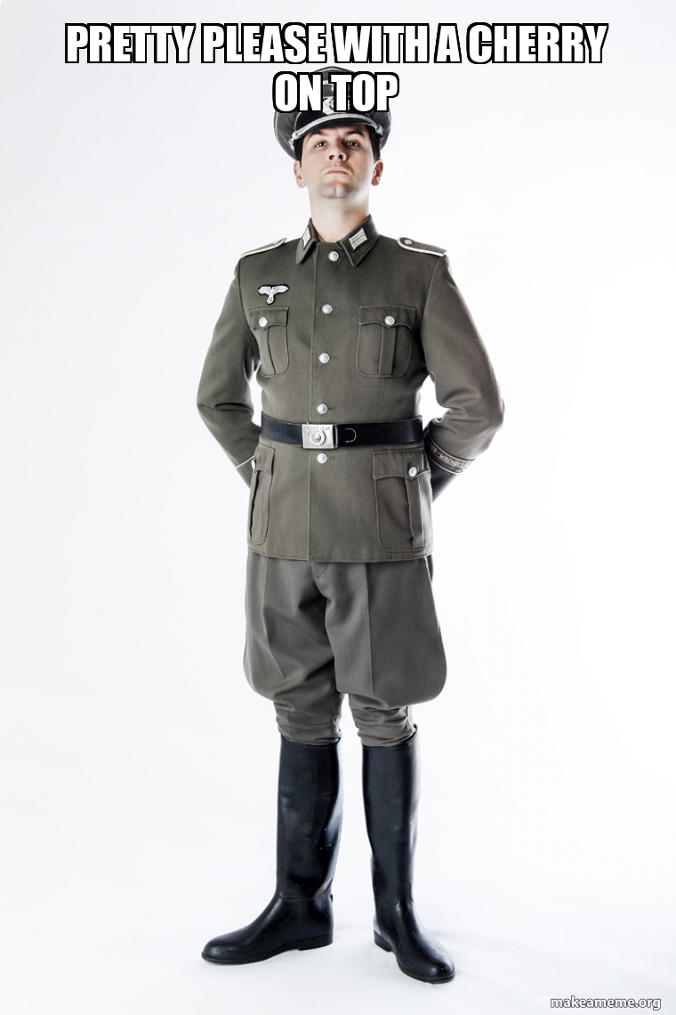 Pretty please with a cherry on top Meme Generator