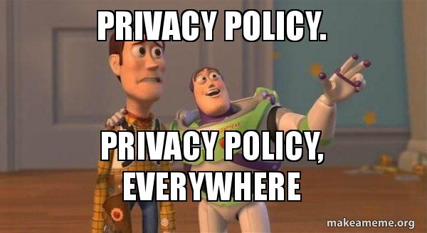 Privacy Policy. Privacy Policy, Everywhere - Buzz and Woody (Toy Story ...
