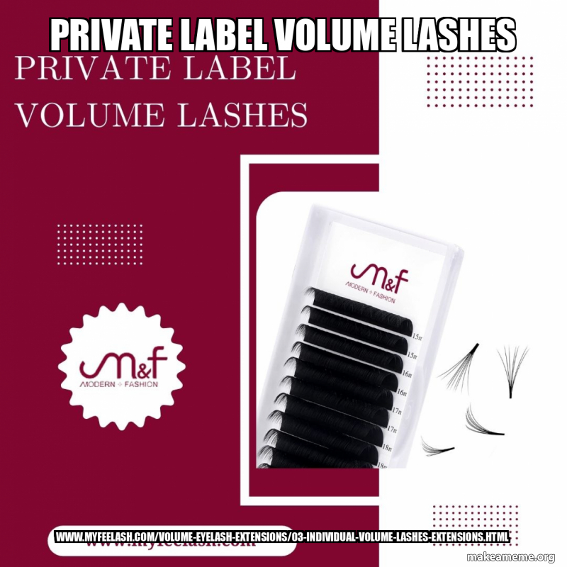 private label volume lashes www.myfeelash.com/Volume-Eyelash-Extensions ...