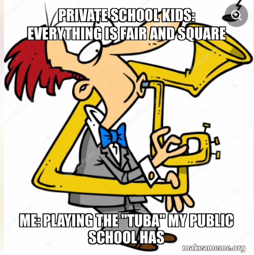 Private school kids: everything is fair and square me: Playing the ...