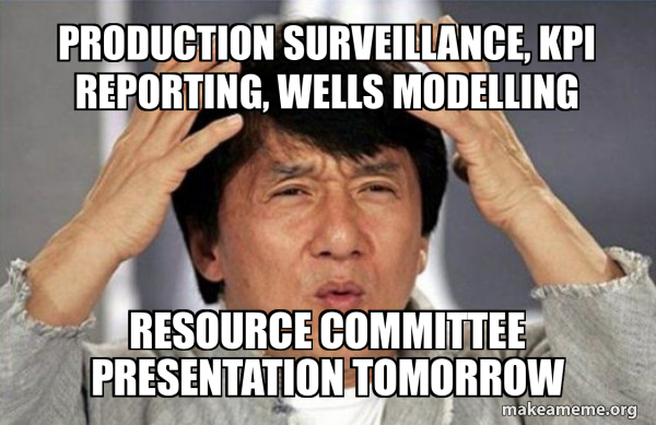 production surveillance, KPI reporting, wells modelling Resource ...